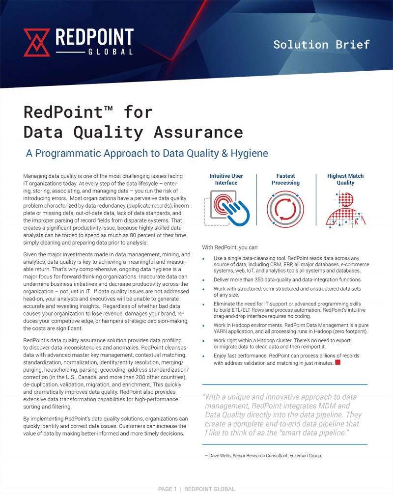 Why Data Quality Matters for IT and Business Stakeholders