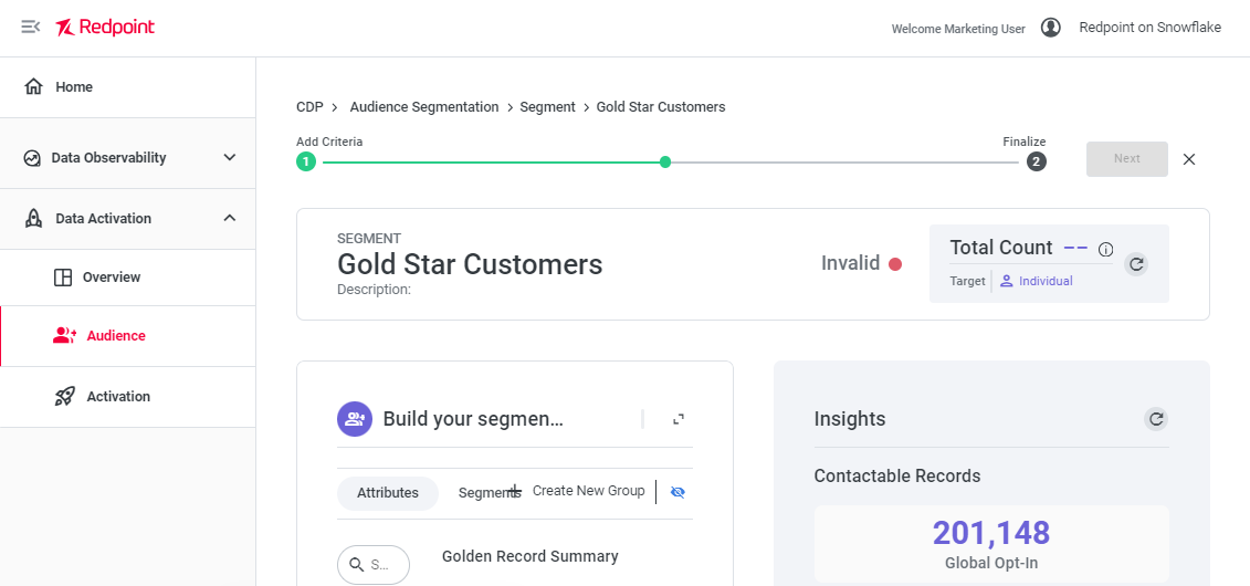 See it in Action | Segmentation & Activation - Redpoint Global