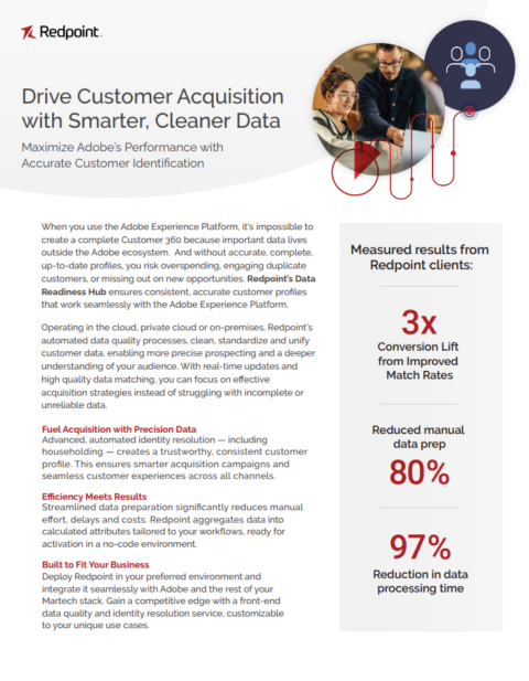 Redpoint Data Readiness for Adobe